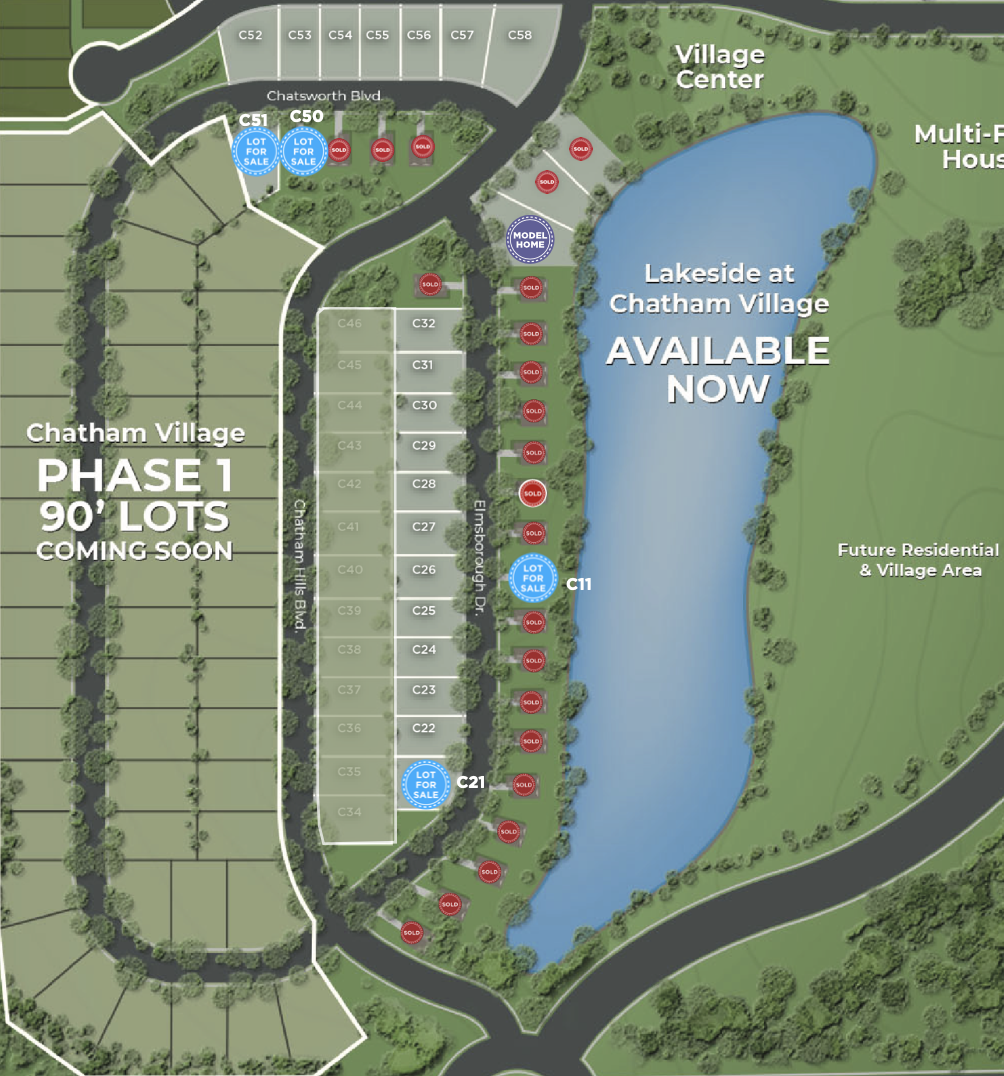 Chatham Village | Single Family Home Community Westfield | Old Town ...